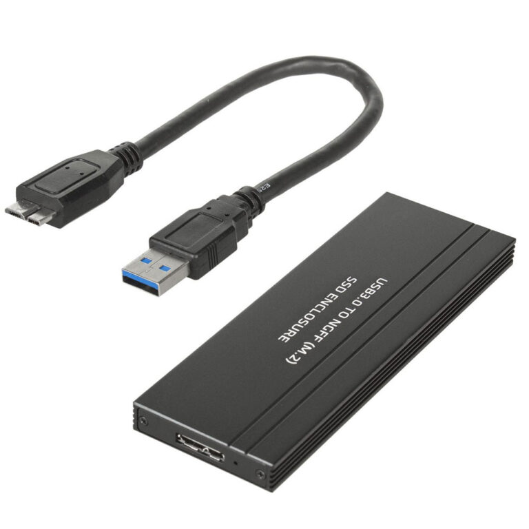 Boitier Vide Pour Disque Dure SSD- M.2 (NGFF) To USB 3.0/3.1 Type C ...
