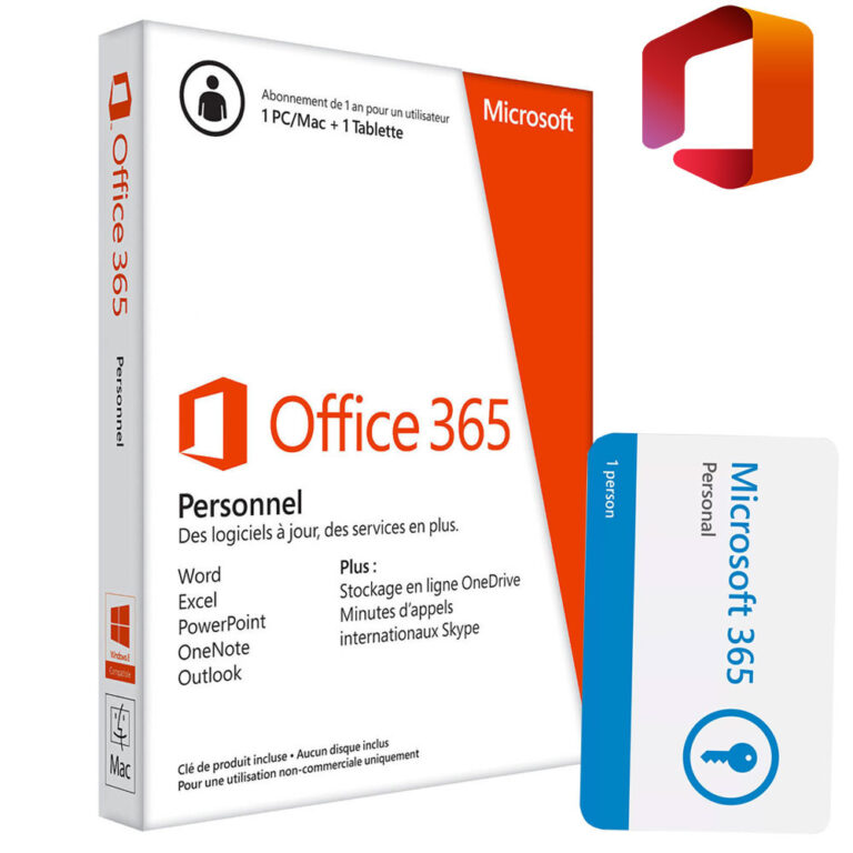 Microsoft Office 365 Single User (Carte: Compte + Mot De Passe) - 2025 ...