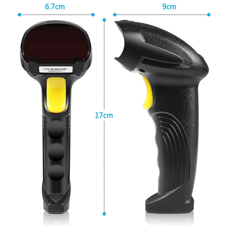 Scanner De Code-barres Sans Fil 2-en-1 (2,4 GHz Sans Fil Et USB 2.0 ...