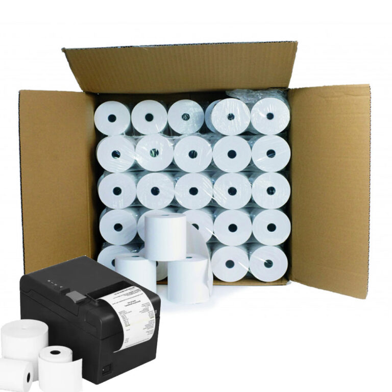 Rouleau De Papier Thermique Pour Imprimante De Ticket De Caisse | 80 X ...
