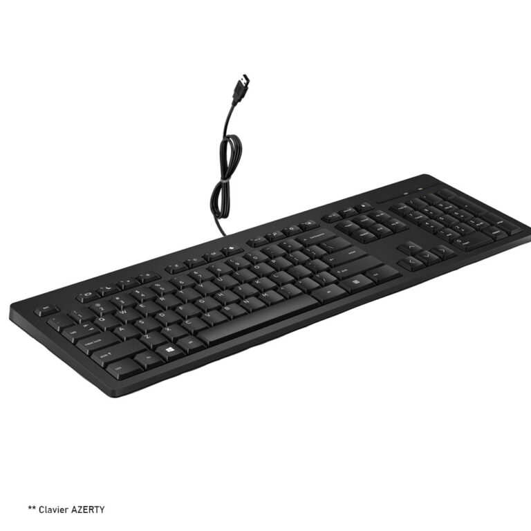 Clavier Filaire AZERTY- Pour Ordinateur De Bureau - Model K1600 - 2026 ...